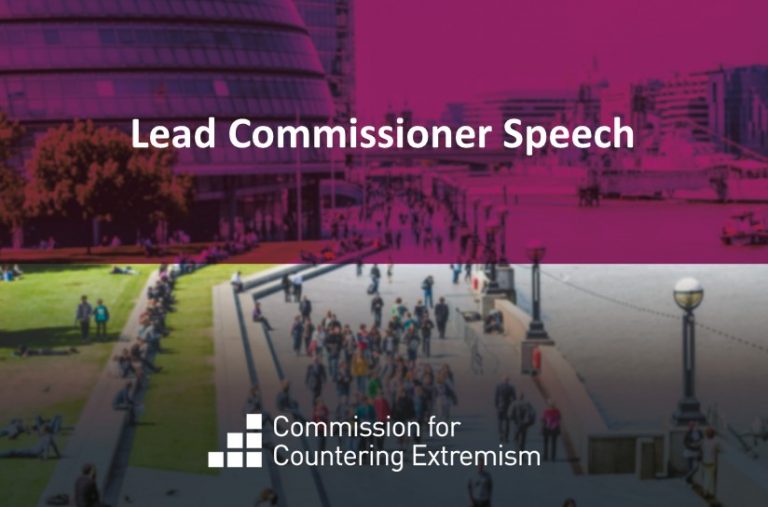 April 2018 – Commission for Countering Extremism
